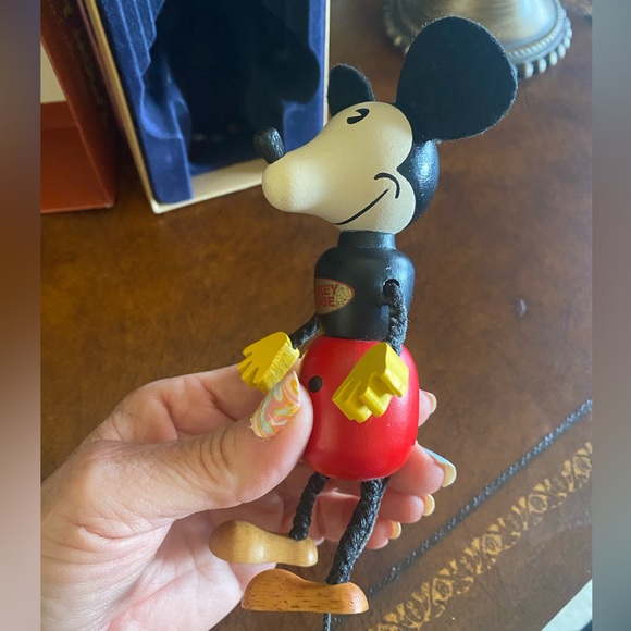 Schylling | Toys | Nwt Nib Disney Mickey Mouse Funeflex Wooden Doll ...